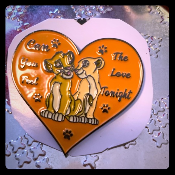 Jewelry | Lion King Pin Simba And Nala | Poshmark